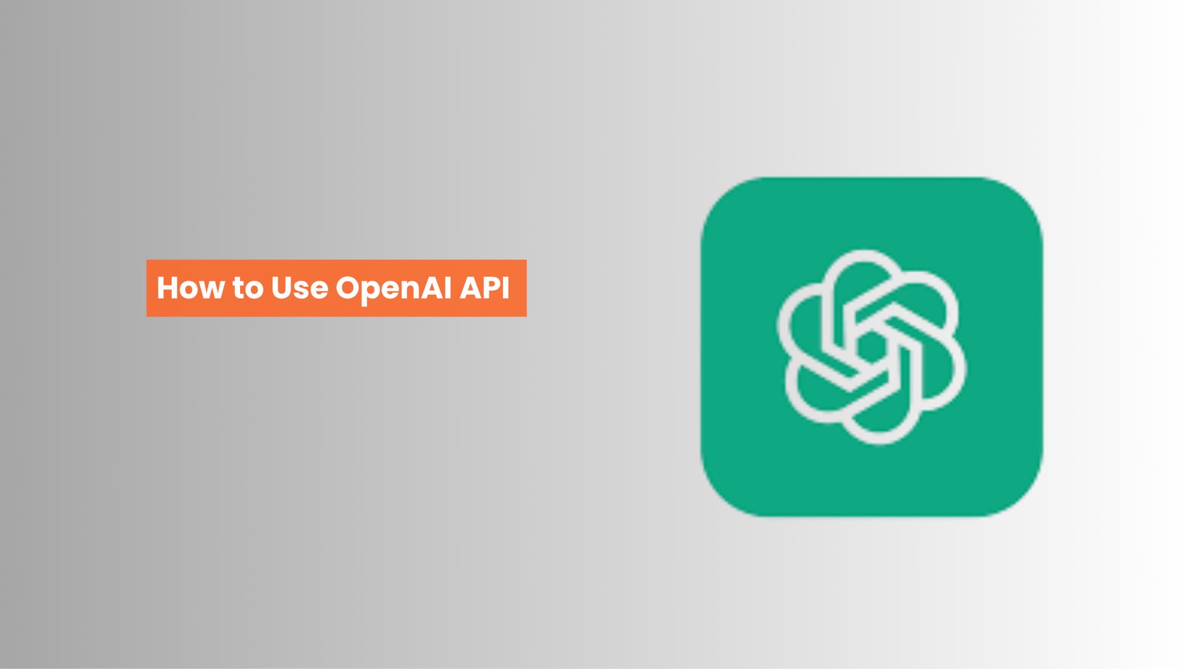 How Do I Use the OpenAI API and Find the OpenAI API Key?