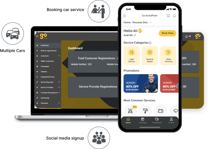 Case Study on GoAutoPoint - On-demand Automobile Services App