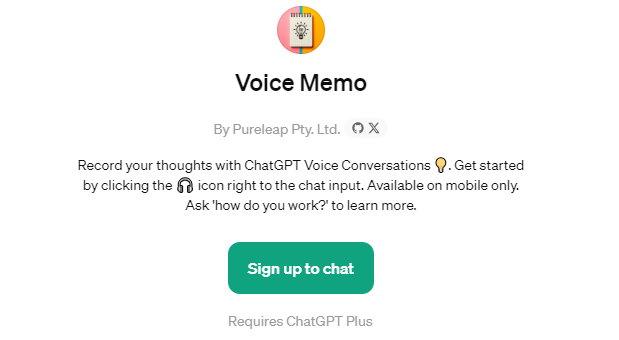 Exploring Voice Memos with ChatGPT