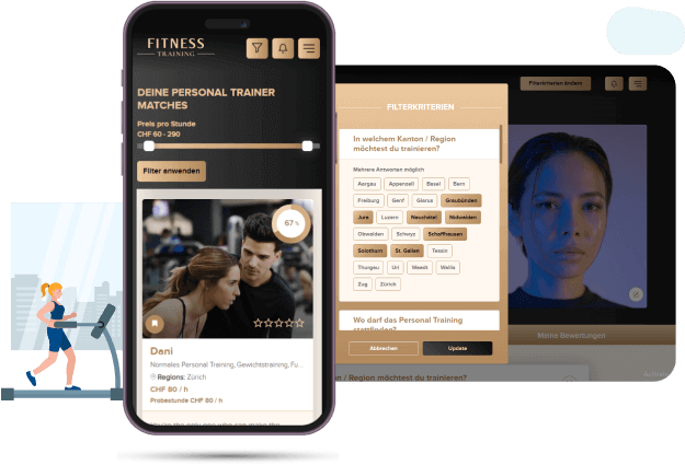 Case Study on A Fitness Trainer Search Engine