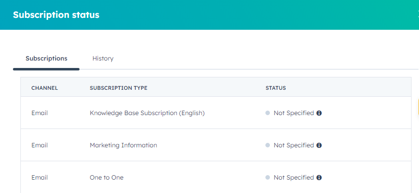 How You Can Set up Email Subscription Types in HubSpot?