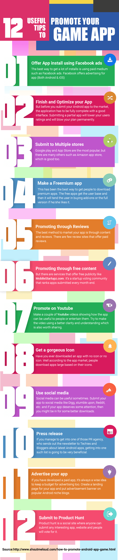 12 Strategies To Promote Your Game App - Guest Post