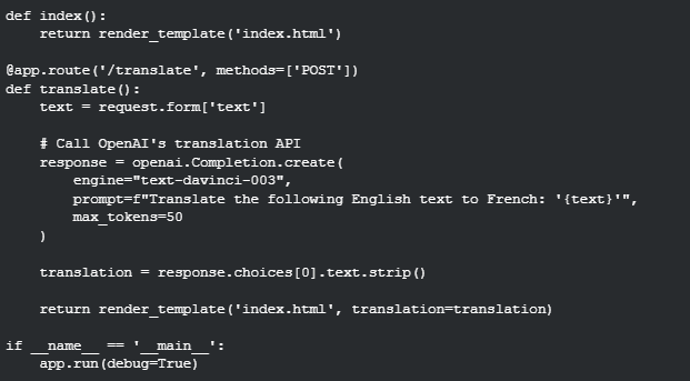 Language Translation Web App with OpenAI: Step-by-Step Guide