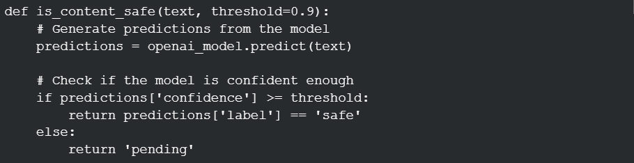Effective Content Moderation Strategies with OpenAI Models